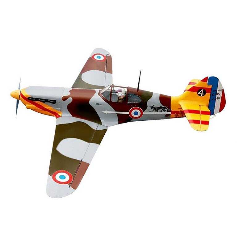 SEA-99NGEAR Seagull Models Dewoitine D-520 71inch 30cc ARF with Electr